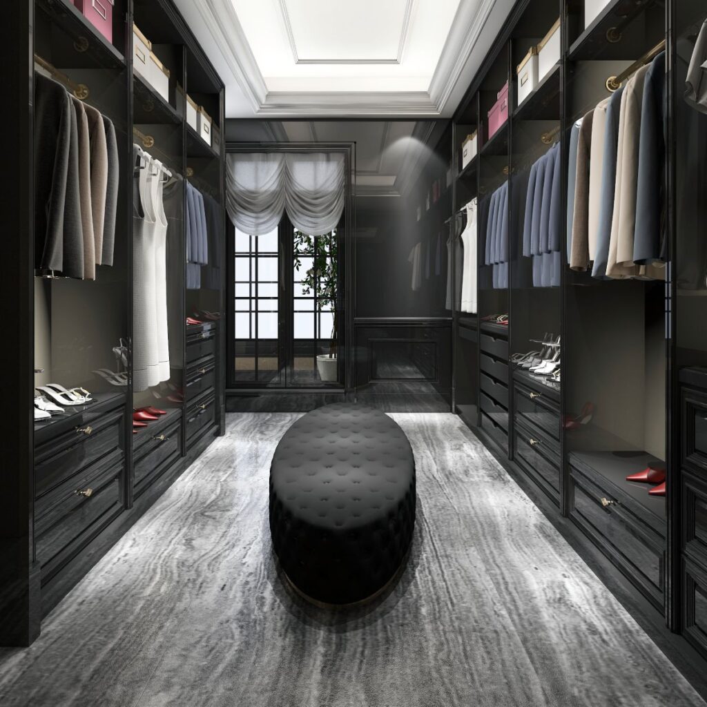 Walk In Wardrobe - Platinum Modular Solutions
